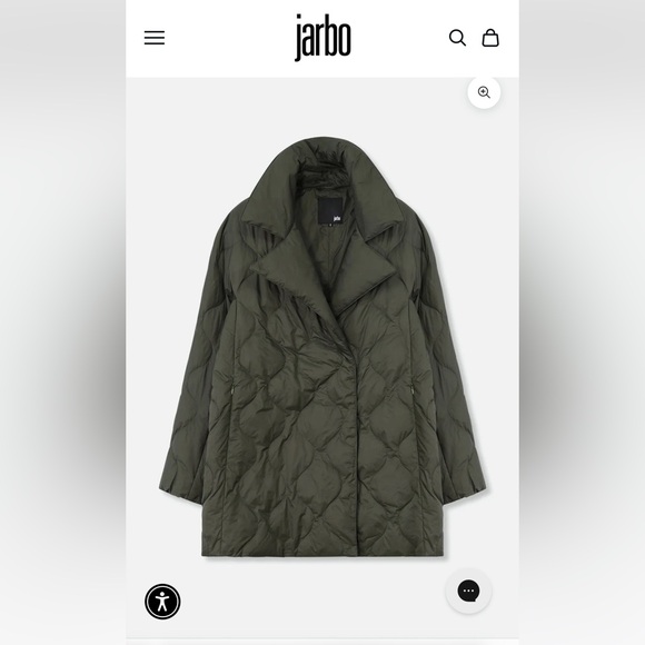 Jarbo | Jackets & Coats | Jarbo Womens Olive Quilted Puffer Jacket ...